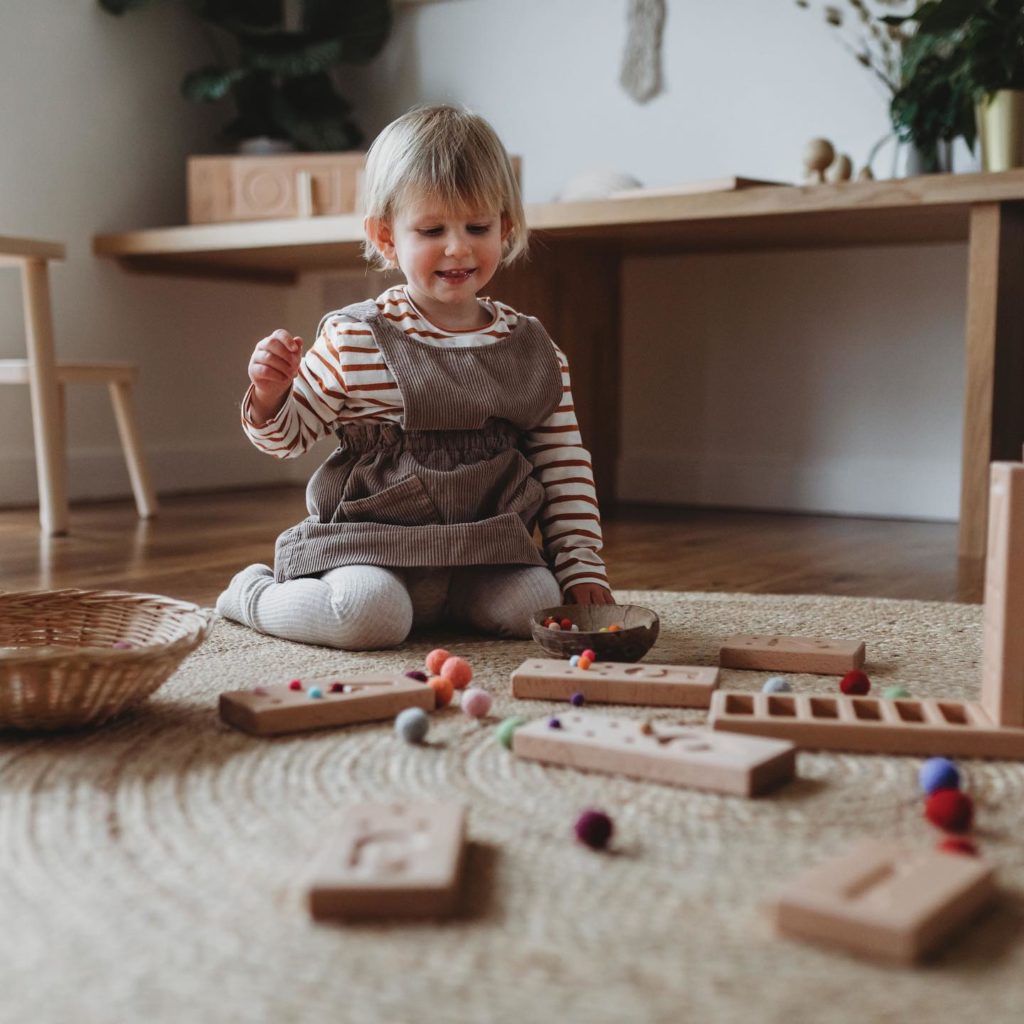 Wooden Number Counting Boards | Montessori | Independent Living