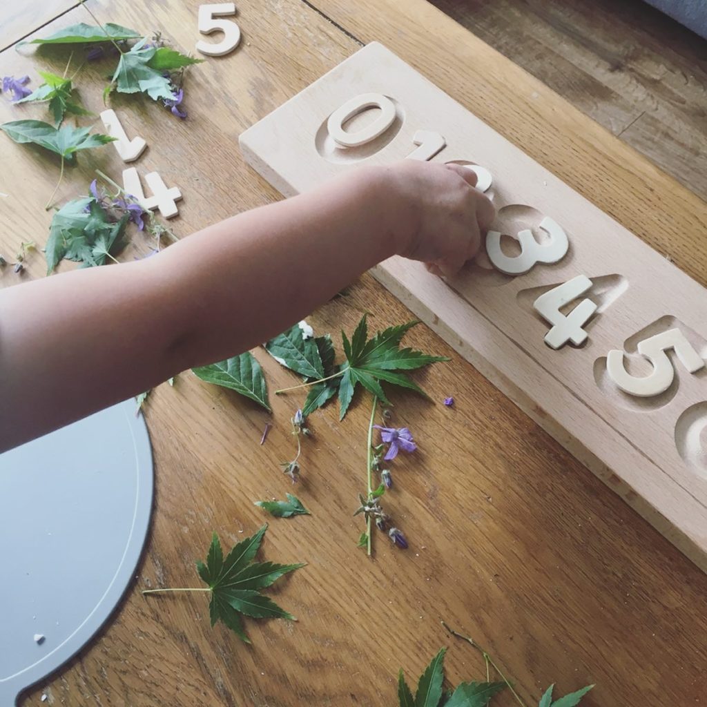 Wooden Number Tracing Board | Montessori | Independent Living