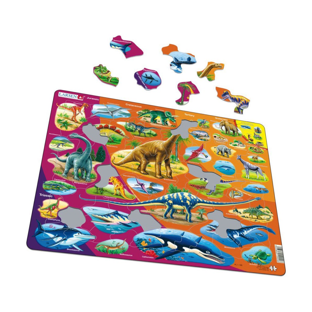 Puzzle - Evolution of the Dinosaurs | Montessori | Independent Living