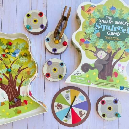 The Sneaky, Snacky Squirrel Colour Matching Game | Independent Living